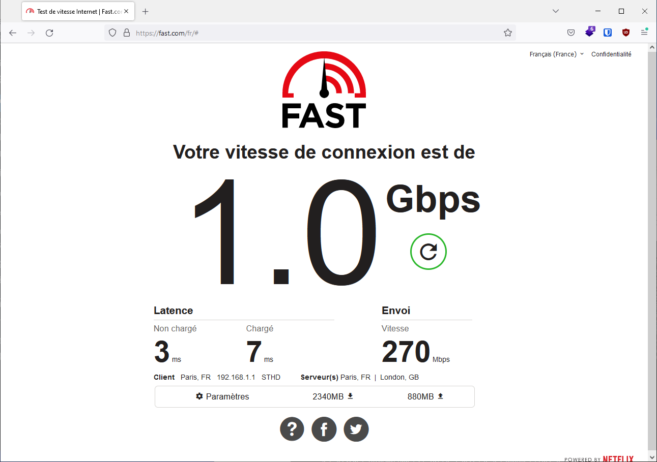 Tester son débit Netflix avec Fast.com - Mistergeek