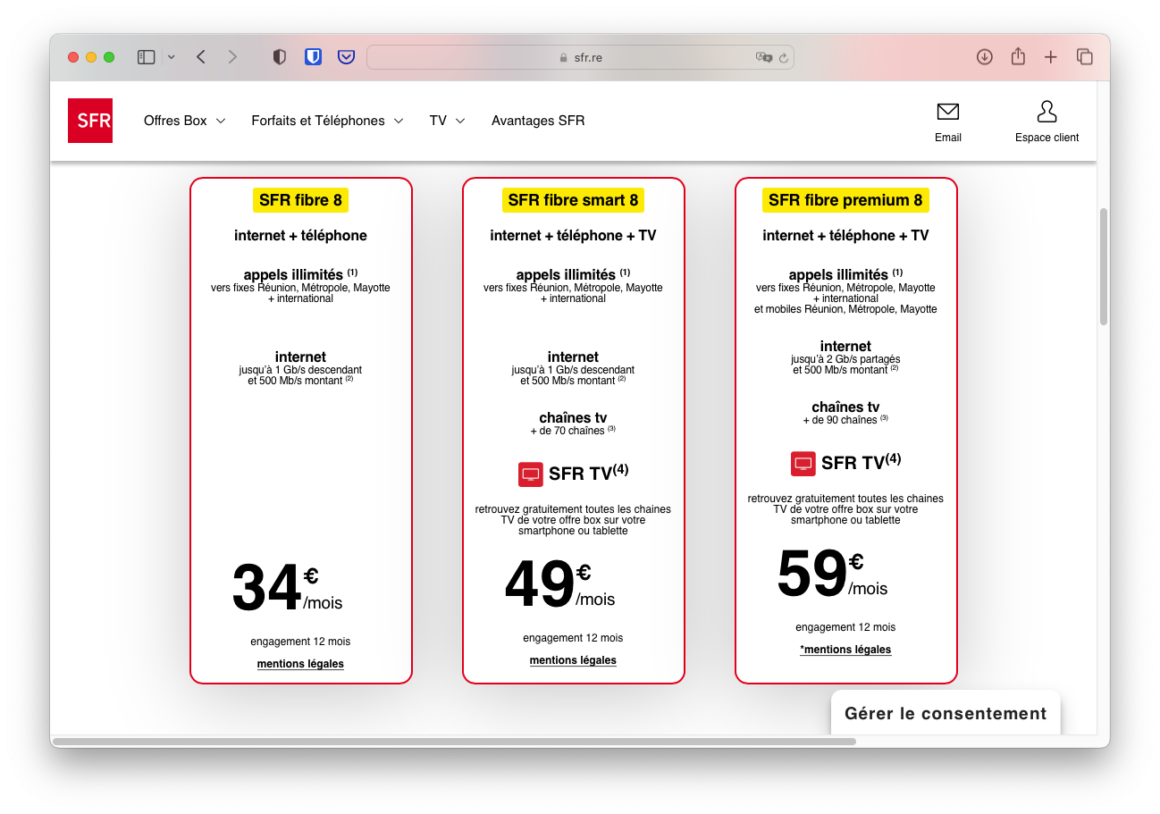 Comparatif Internet : le meilleur opérateur à la Réunion (2025) - Mistergeek